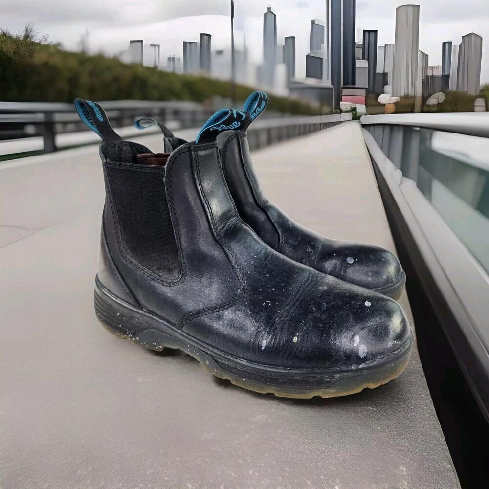 Redback Blue Tongue Boots Station Work Chelsea Us 9 M… - Gem